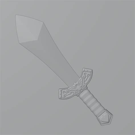 🗡️ Kriss Sword Deltarune ・ 3d File For 3d Printing・cults