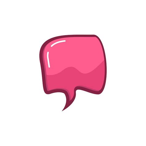 Premium Vector Gradient Speech Bubble Template