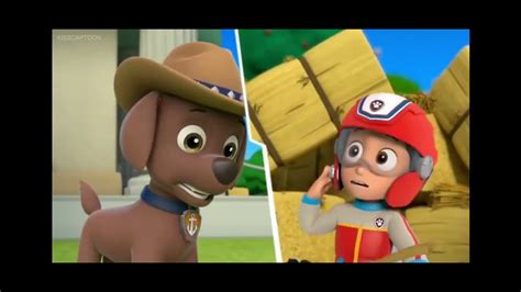 Paw Patrol A Cow On A Boat On The Bay Youtube