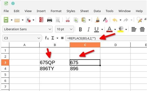 Replace And Substitute Text In LibreOffice Calc Libreofficehelp