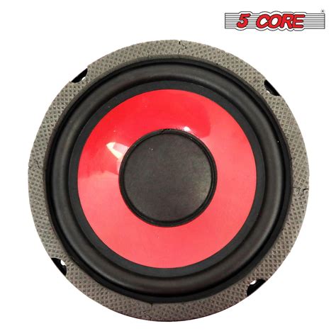 5 Core 6 5 Woofer 90mm Magnet 500w Pmpo 4ohms Replacement Pp Cone Car