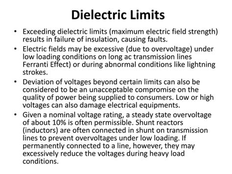 Transmission Line Constraints Ppt