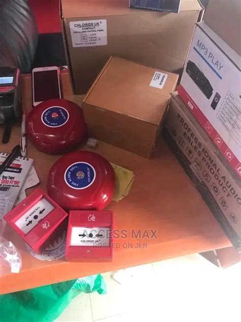 Safe Equipment Smoke Detector Sounder Bell Break Glass In Lagos