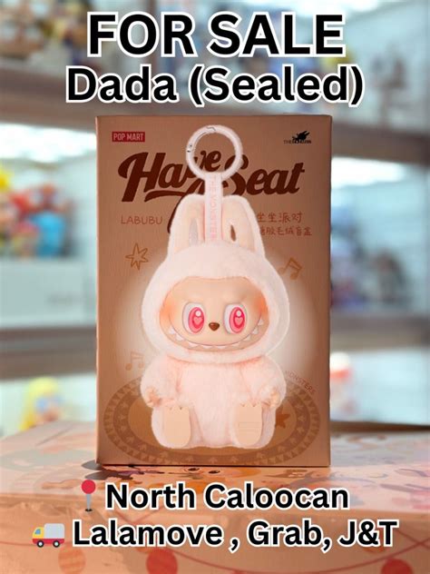 Dada Labubu Have A Seat Popmart The Monsters Macaron V2