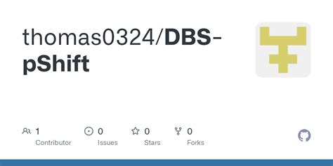 Github Thomas0324dbs Pshift
