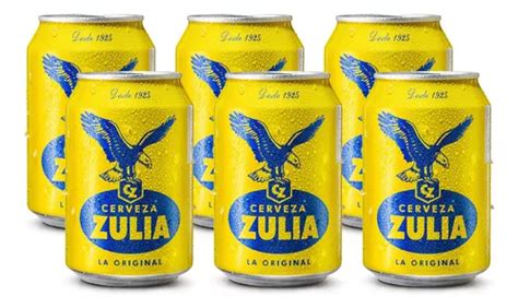 Cerveza Zulia Lata 295ml 4 5gl 6 Unidades MercadoLibre