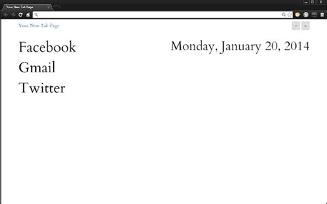 Your New Tab Page For Google Chrome Extension Download