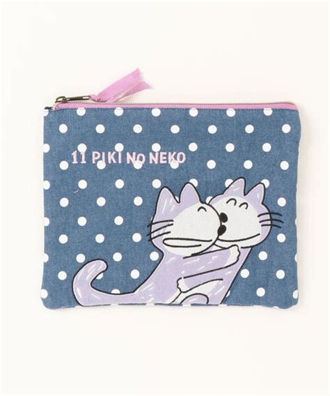Salle De Bal（サルデバル）の「11ぴきのねこ フラットポーチ 小物入れ Nk 6946 6947 Wni（ポーチ）」 Wear