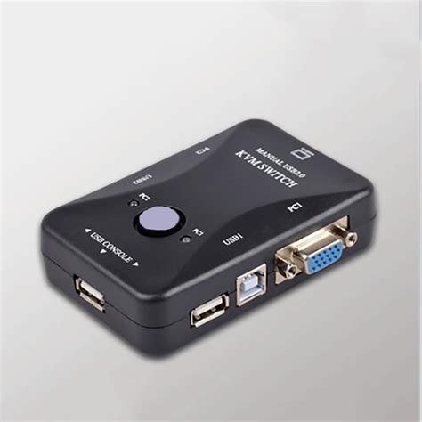 2 Port Usbps2 Kvm Vga Switch Keyboard Mouse Switch