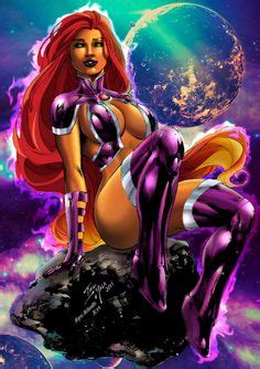 Starfire By Marcello Holanda Anime Sex Marvel Girls