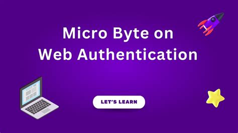 Micro Byte Web Authentication Ibelieveindoing Criodo Youtube