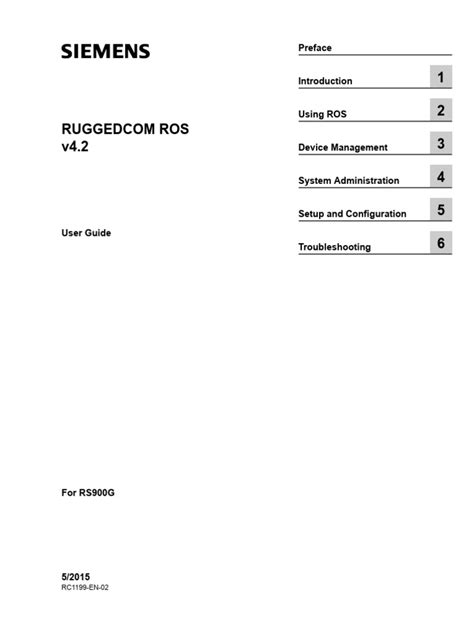 Ros V4 2 Rs900g User Guide En Pdf Computer Standards