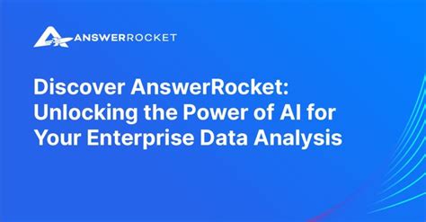 Ai Dataanalysis Data Gpt Dataanalytics Answerrocket