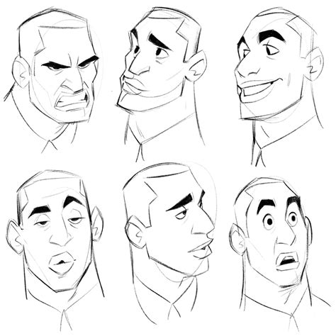 Artstation Character Headsexpressions Christopher Ables Character Design Disney