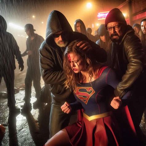 Supergirl Beaten By Gang By Hoffman666 On Deviantart