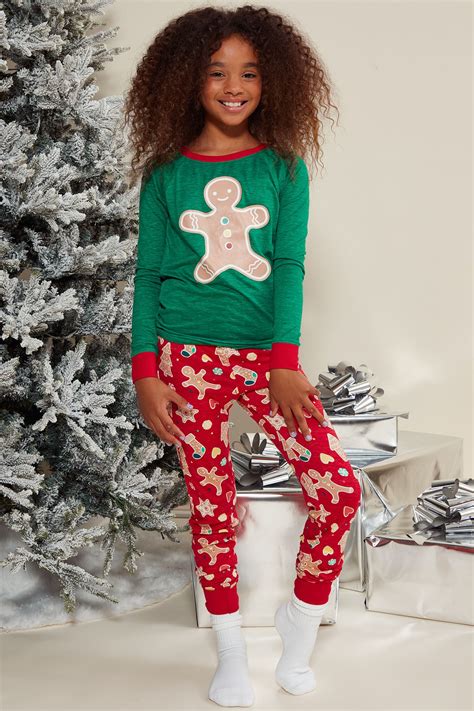 Mini Sweet Gingerbread Kiss Tight Fit Set Greencombo Fashion Nova