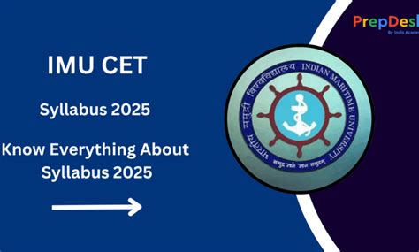 Imu Cet Syllabus 2025 Detailed Ug And Pg Exam Pattern And Topics Prepdesk