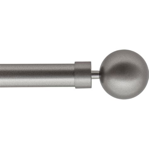 Karniša Luance Set Gaia Ø25 28mm 210 380cm Siva