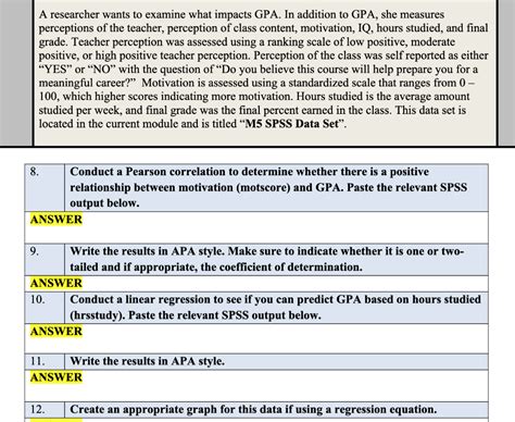 Module Presentation Practice File Sav Dataset Chegg