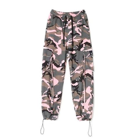 Retro Hip Hop Camouflage Pants Helloice Apparel