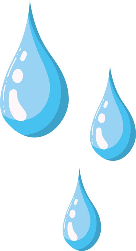Gota De Agua Azul 45547577 Png