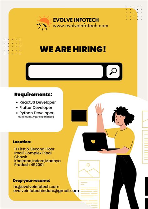 Evolve Infotech On Linkedin Urgent Hiring