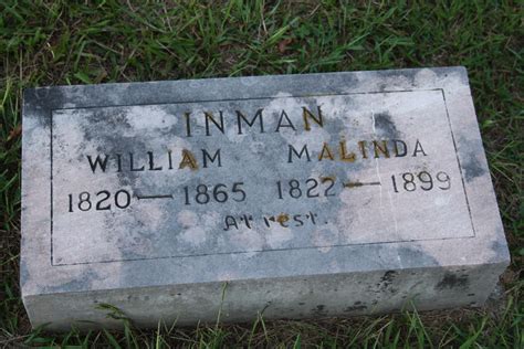 William “bill” Inman 1820 1880 Find A Grave Memorial