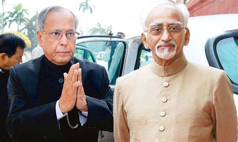 Battlelines Over President Bjp Says No To Pranab Hamid Ansari As