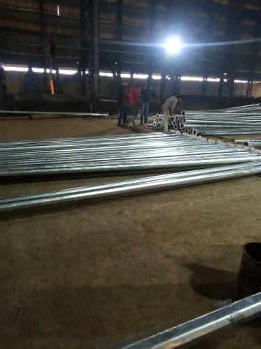 Dual Arm Octagonal Street Light Pole For Highway 11m At 9500 Piece