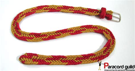 Braided Paracord Belt Paracord Guild