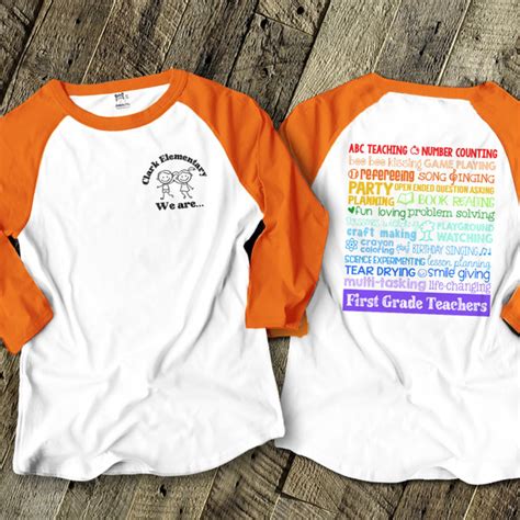 Funny Teacher Shirt Dont Make Me Use My Teacher Voice Adult Raglan Shirt