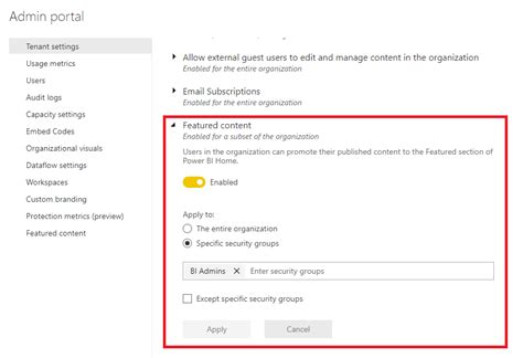Promote Your Reports Dashboards And Apps On Power Bi Home Microsoft