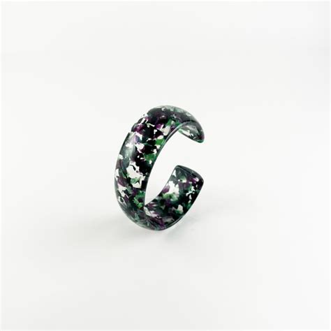 Bangle バングル＜shell＞（c05 Flower Purple） バングル・リストバンド Kisso 通販｜creemaクリーマ