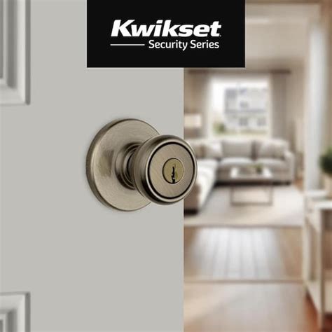 Antique Brass Door Knobs The Home Depot