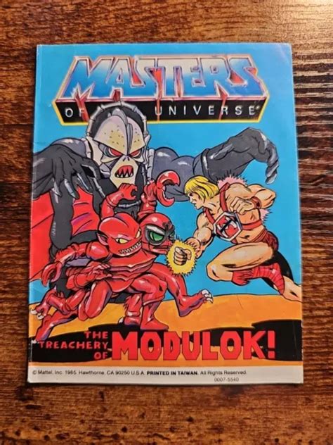 He Man Masters Of The Universe Mini Comic Treachery Of Modulok Z3 £11