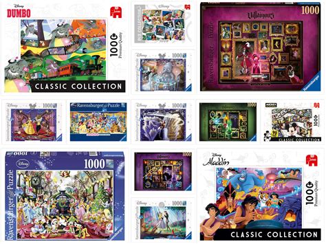 Puzzles Ravensburger Disney Panoramic Jigsaw Puzzle 1000 Piece Toys