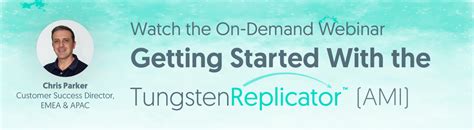 Watch How To Get Started With The Tungsten Cluster And Tungsten Replicator Amis Blog Continuent