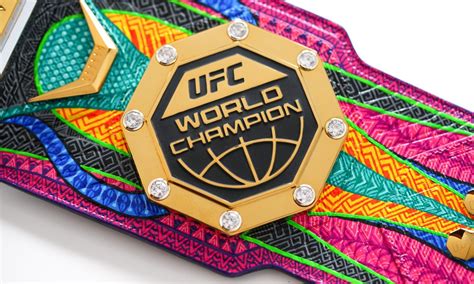 Photos Noche Ufc Custom Womens Flyweight Belt
