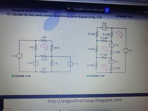 Solved Calculate The Three Mesh Currents Labeled In The Chegg