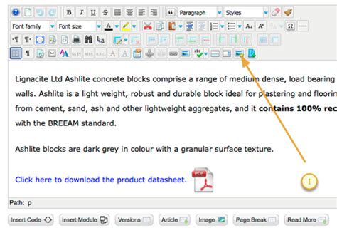 Adding And Aligning An Image To A Joomla Article