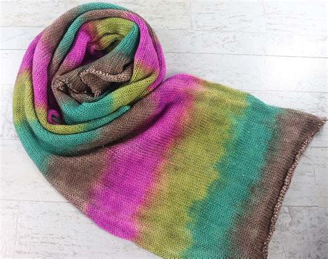 Saturated Spring Sw Merino Nylon Stellina Single Knit Sock Blank