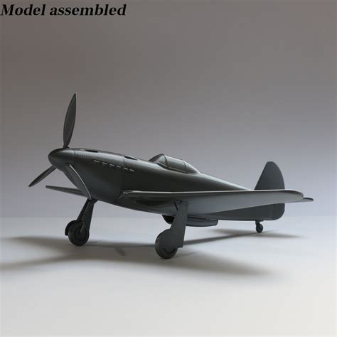 Stl File Static Model Kit Inspired By A Ww2 Aircraft From The Eastern