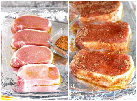 Easy Oven Baked Pork Chops Lemon Blossoms