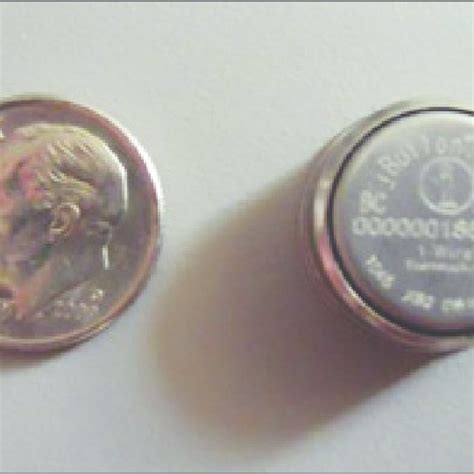 Self Contained Ibutton Temperature Logger Dime Is Included For Size Download Scientific