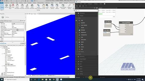 Đổi Màu Cấu Kiện Tự động Trong Revit Với Dynamo Dynamo Revit Youtube