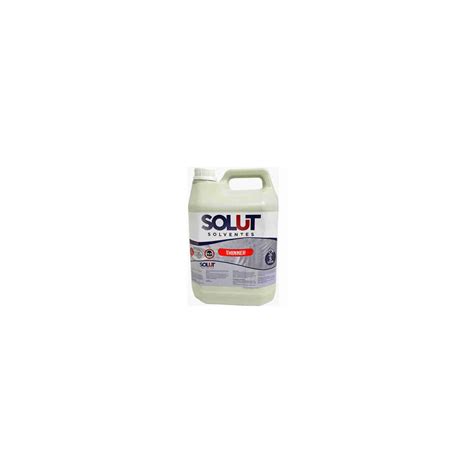 Solvente Thinner 5l Solut Apotiguar