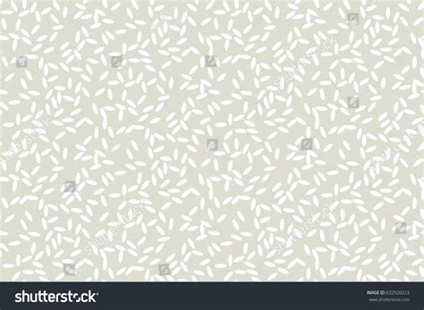 Concept Simple Rice Grain Pattern On Stock Vector Royalty Free