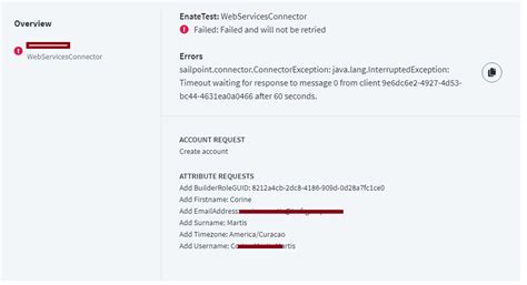 Webservice Connector Getting Javalanginterruptedexception Timeout Waiting For Response Error