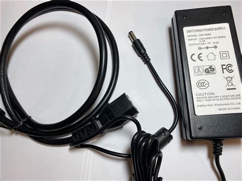 Replacement for 24V 2.5A Power Supply model MYX-2402500 AC-DC Adaptor ...