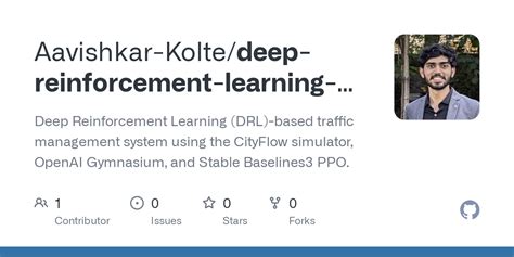 GitHub Aavishkar Kolte Deep Reinforcement Learning Traffic Management